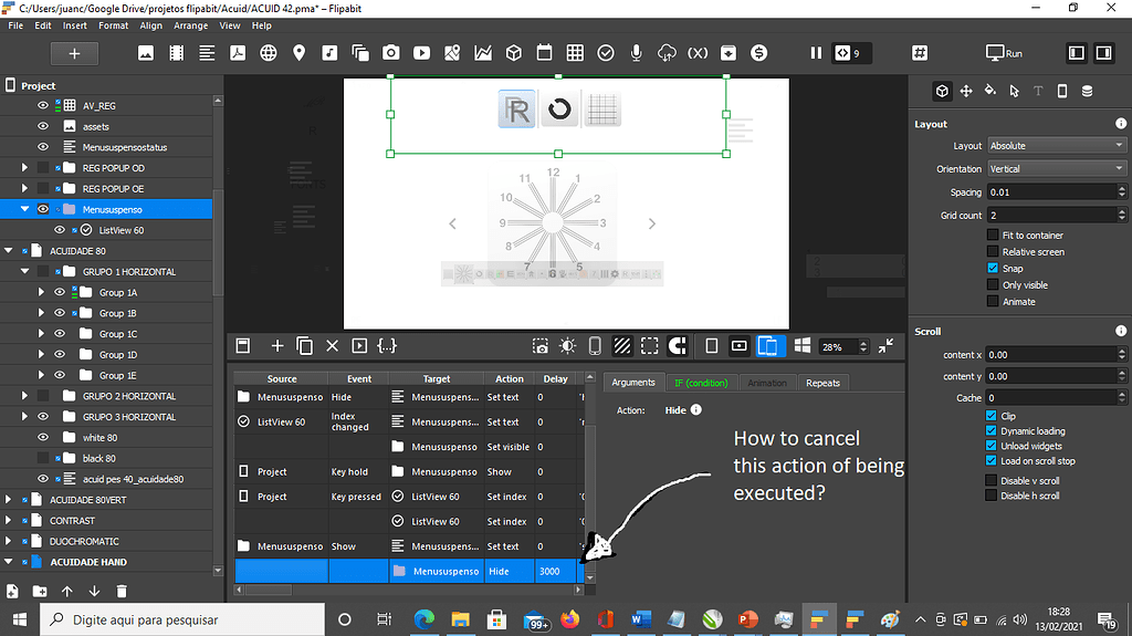 How to suspend an action with delay? - General Discussion - Flipabit Forum