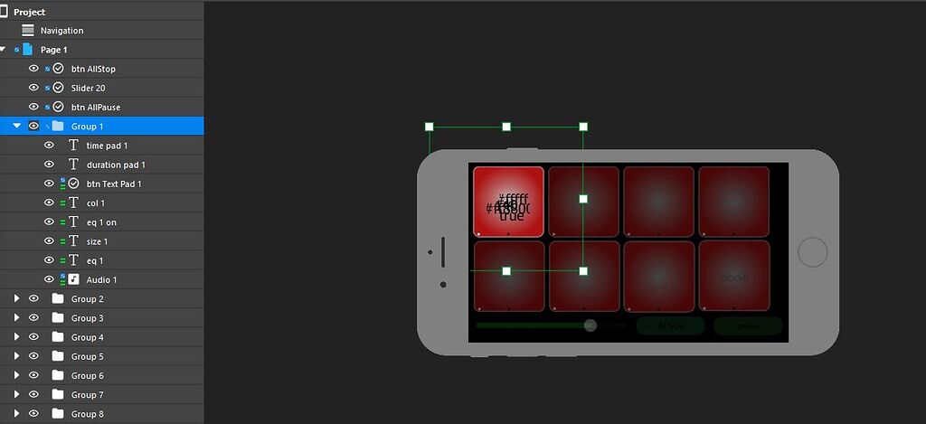 How to fit the frame of a group to its content? - Troubleshooting ...